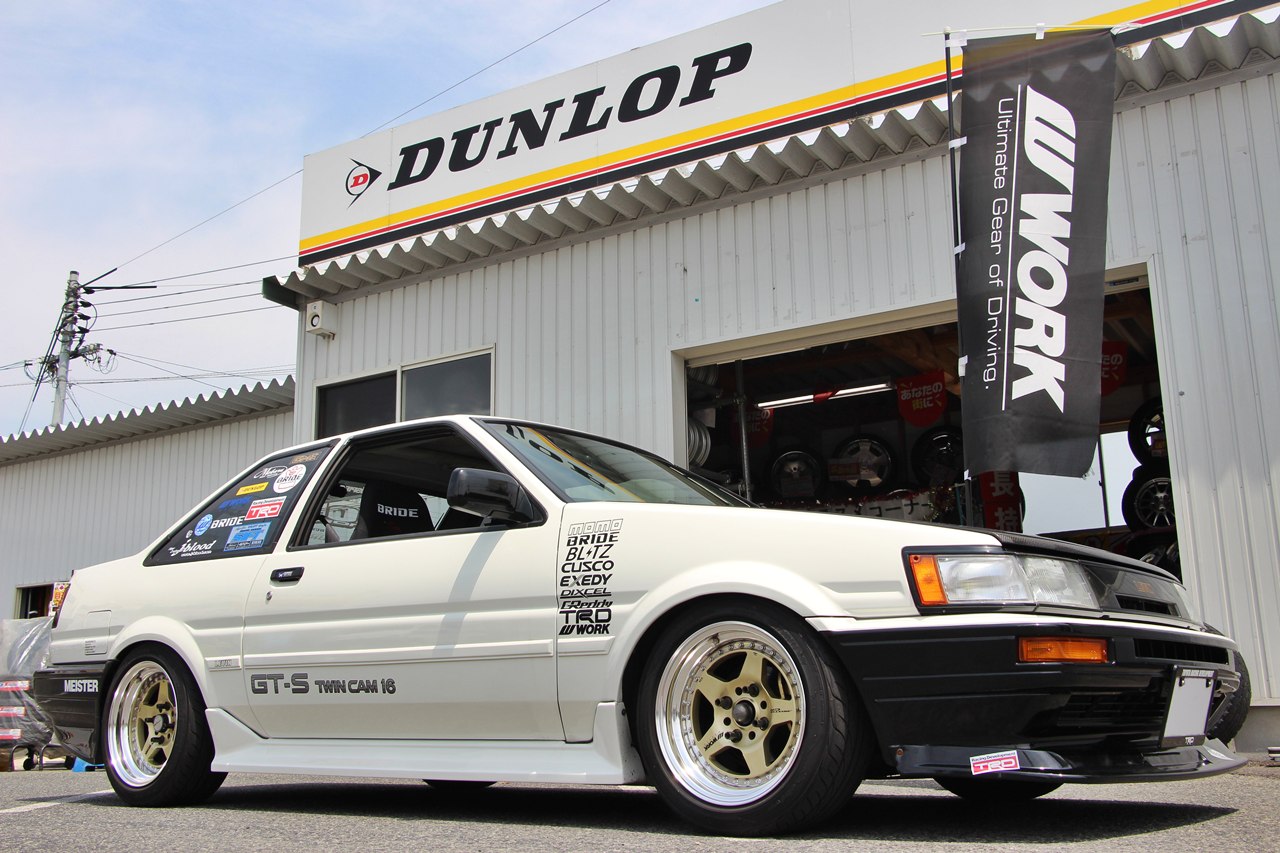 TOYOTA / AE86 / MEISTER CR01 | WORK Photo Gallery