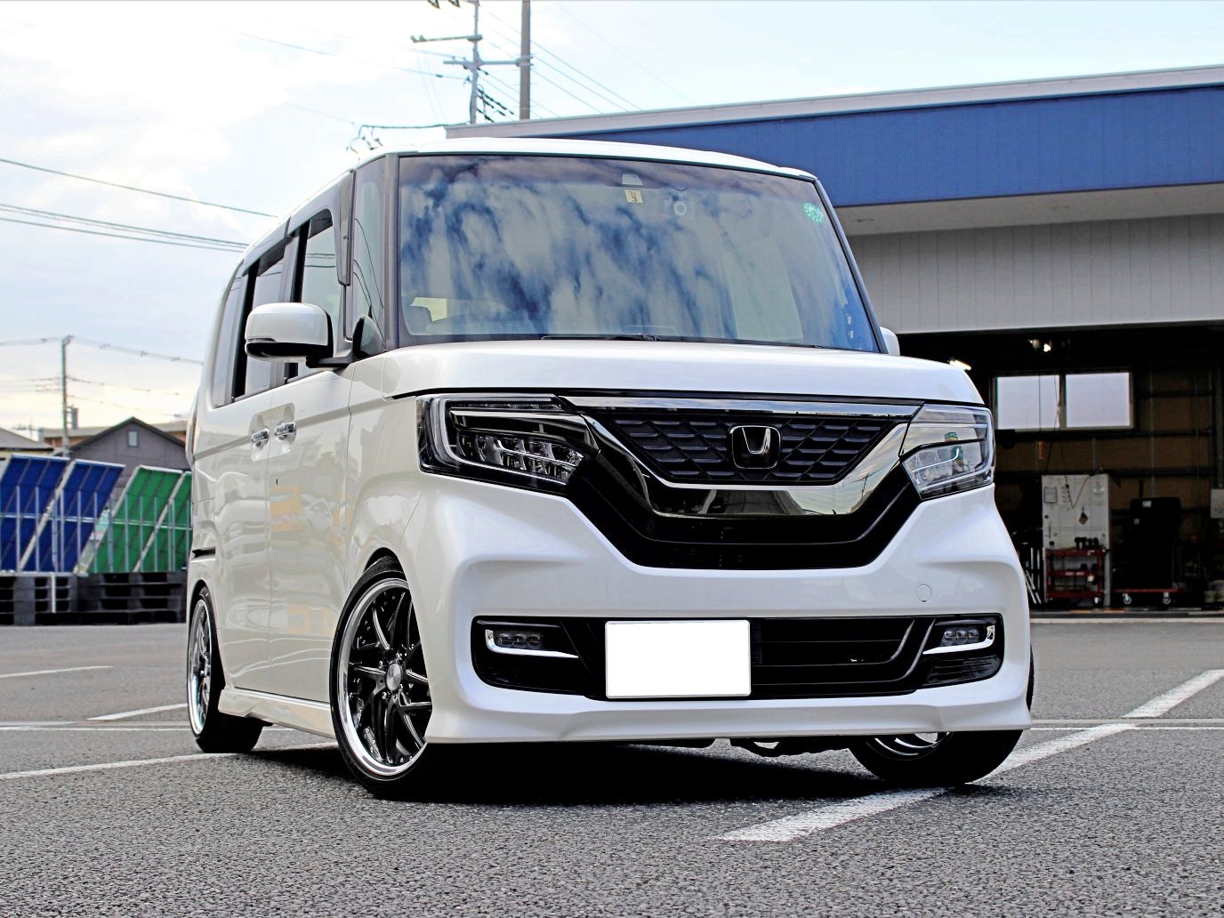 HONDA / N-BOX / RIZALTADO MESH2 | WORK Photo Gallery