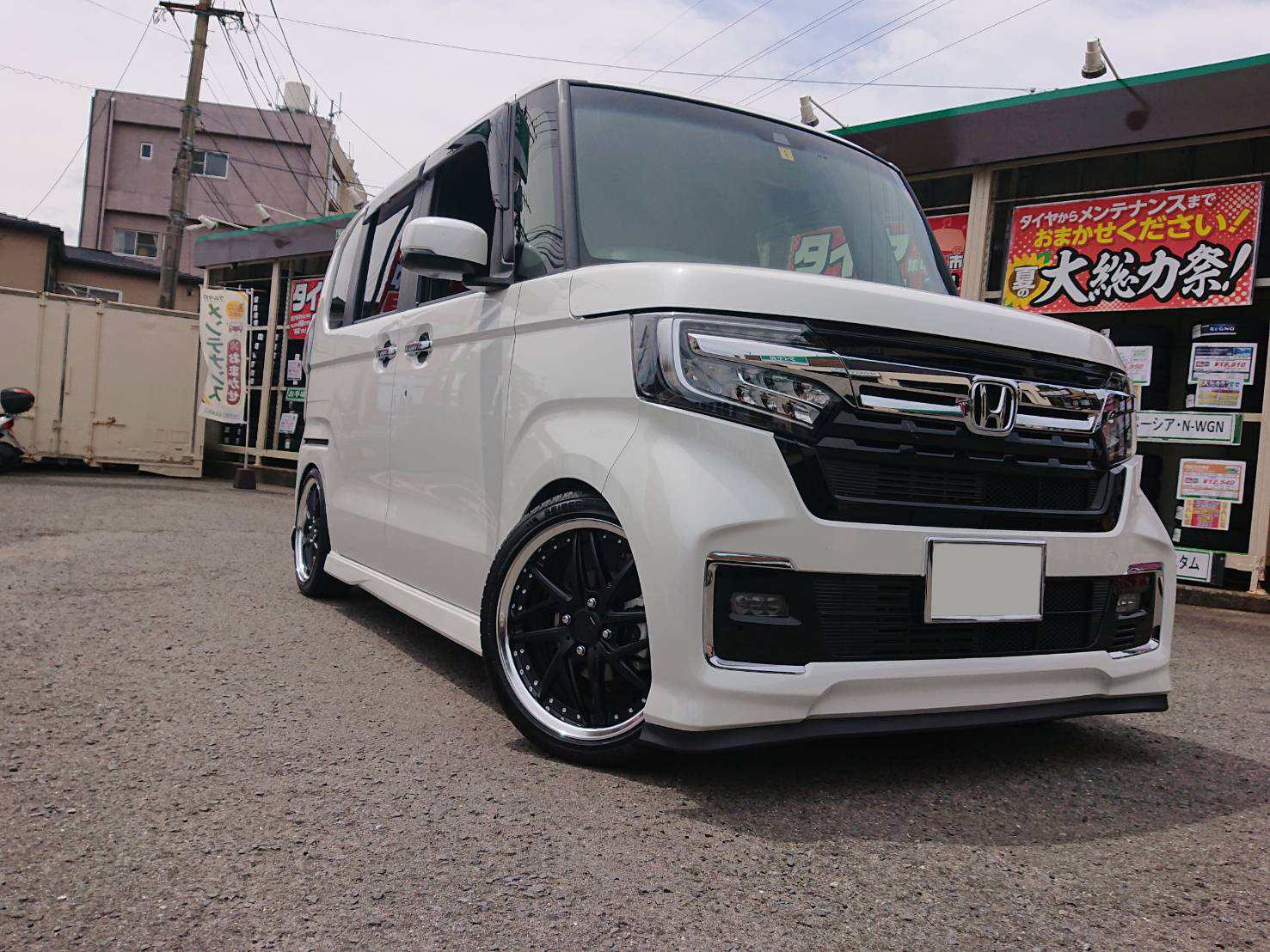 HONDA / N-BOX / RIZALTADO MESH2 | WORK Photo Gallery